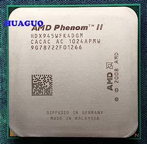 Amazon.com: AMD Phenom II X4 945 3 GHz Quad-Core CPU Processor ...