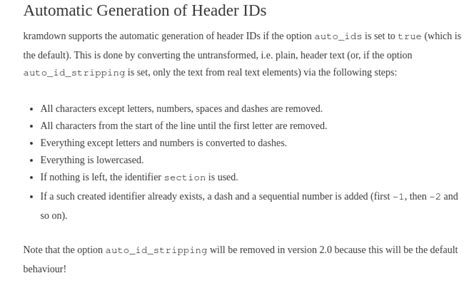 Kramdown Option In Jekyll Fail · Issue 742 · Gettalongkramdown · Github