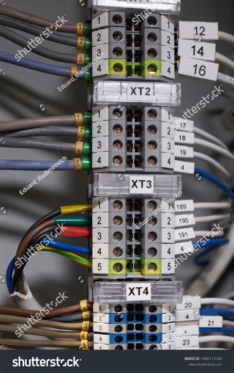 Terminal Connectors Connected Wires Junction Wires Stock Photo Shutterstock