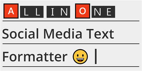 🅰🅻🅻🅸🅽🅾🅽🅴 Social Media Unicode Text Editor And Formatter