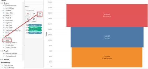 Tableau Funnel Chart