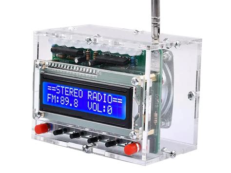 Fm Radio Receiver Diy Kit With Display And Rds Canaduino