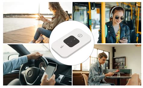 G Lte Mobile Hotspot Router Mbps High Speed Portable Internet Hotspot With Sim Card Slot