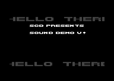 CSDb SCD Sound Demo V By Swedish Cracking Department