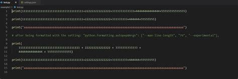Visual Studio Code How Can I Set Max Line Length In Vscode For Python Stack Overflow