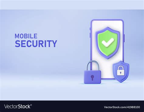 3d Rendering Concept Security System Royalty Free Vector