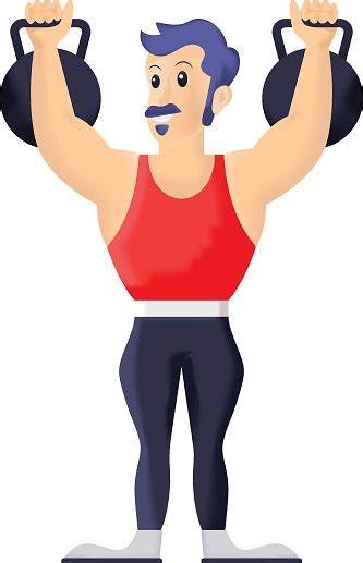 강도 선수 아바타 벡터 아이콘 디자인 서커스 문자 기호 카니발 연기자 기호 축제 극단 스톡 일러스트 서커스 강한 남자는 그의 머리 개념을 통해 아령을 들고 관중에 대한 스톡