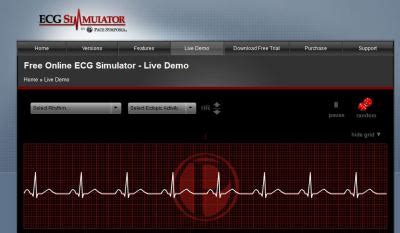 This Is An Ecg Simulator For Learning And Reviewin Tumbex