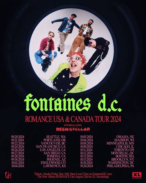 Fontaines D C Map Out 2024 North American Tour