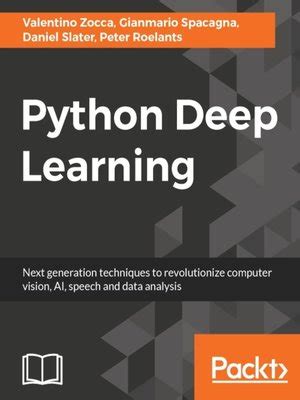 EBook Python Deep Learning By Valentino Zocca OverDrive Free Ebooks Audiobooks Movies
