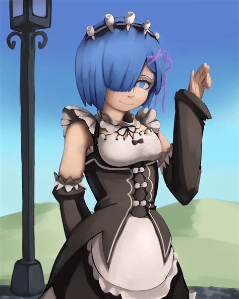 I Made Some Fan Art Of Rem Rrezerorem