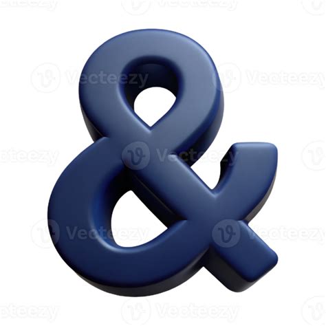 Extraordinary Futuristic Scalable Ampersand Flat Navy Blue Crisp