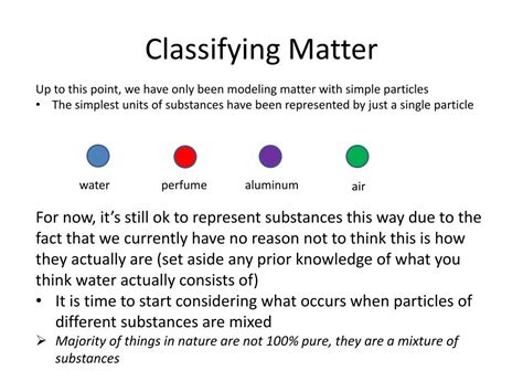 PPT Classifying Matter PowerPoint Presentation Free Download ID 2830476