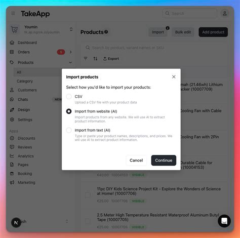 Digital Products Notification Optional Email Input Ai Chat History