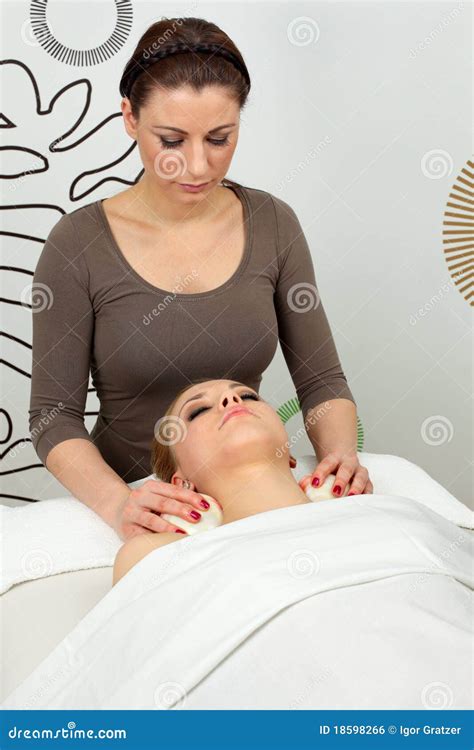 Massaggio Fotografia Stock Immagine Di Indietro Alternativa 18598266
