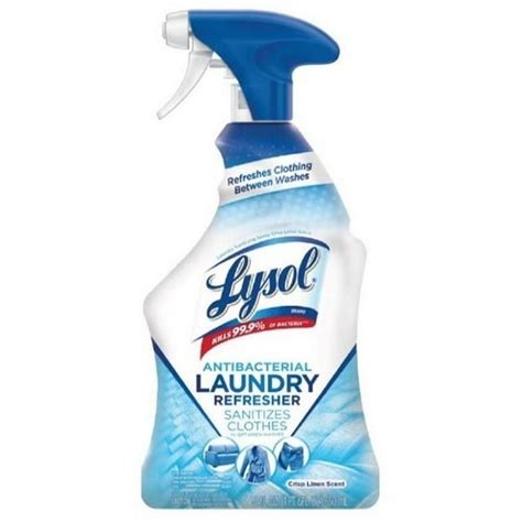 Lysol Antibacterial Laundry Refresher Spray Sanitizing Spray For