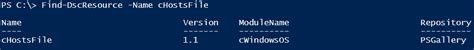 Exploring And Installing Dsc Resources Published In Powershell Gallery