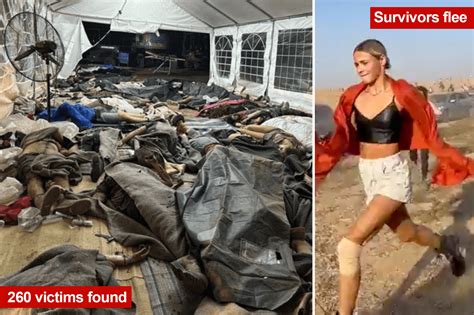 Horrifying Images Show Victims Of Hamas Attack At Nova Music Festival