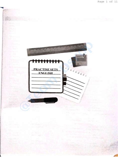 bcece le english model set question bank pdf