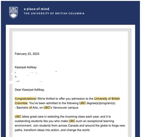 How I Got Into Ubc In Canada With A Full Ride International Scholarship