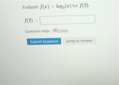 Solved Evaluate F X Log X F Question Help Chegg