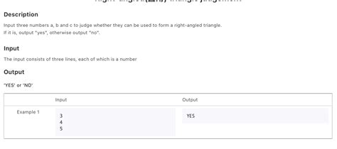 Solved Description Input Three Numbers A B And C To Judge Chegg