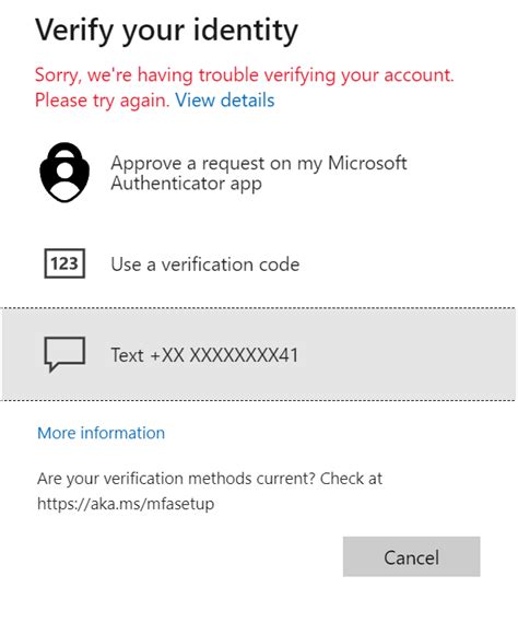 Microsoft Authenticator Request Denied Microsoft Qanda
