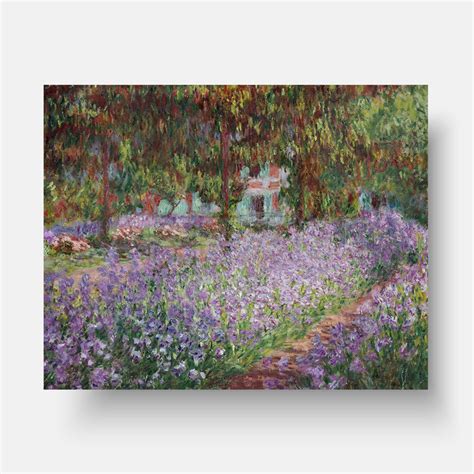 클로드 모네 모네 정원의 아이리스 아트페이지 Artpage