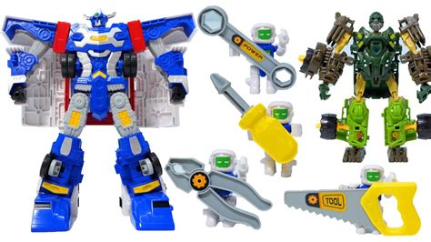 헬로 카봇 아이언트 크루 변신로봇 변신자동차 공구놀이 로봇고치기 메가트랜스봇 플레이모빌 Hello Cabot Iront Crew Transform Robot Youtube