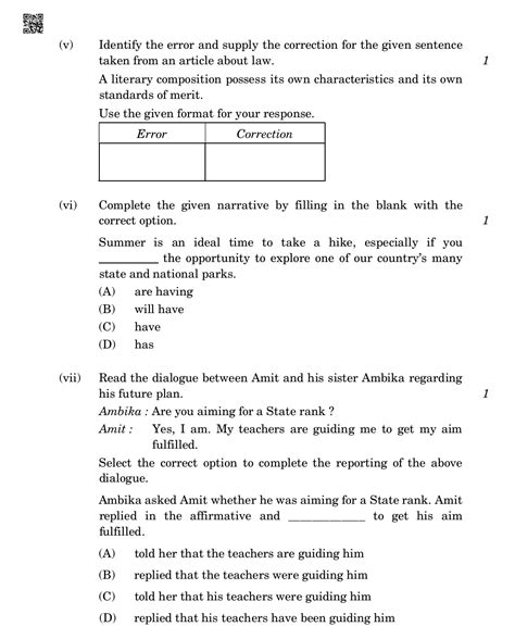 V Identify The Error And Supply The Correction For The Given Sentence T