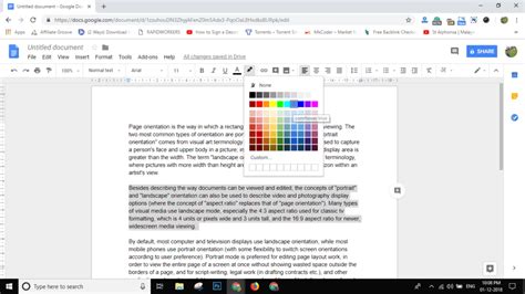 How To Highlight Text In Google Docs Change Text Background Color Techies Tech Guide