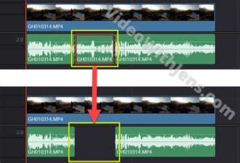 Remove Audio From Video DaVinci Resolve Tips And Tricks