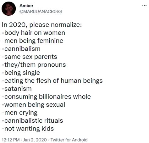 in 2020 please normalize normalize x know your meme