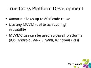 Introduction To Xamarin PPT
