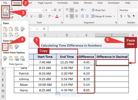 How To Convert Time To Number In Excel 5 Easy Methods