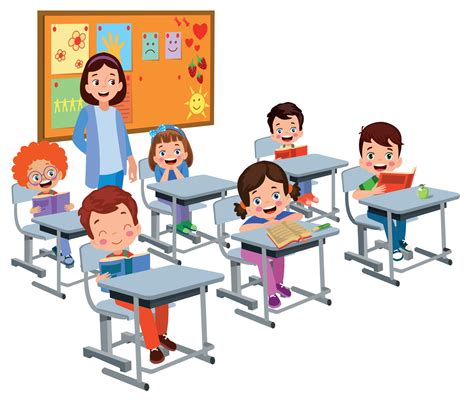 Cute Students In Class At School 16387237 Vector Art At Vecteezy Cute Students In Class At School 16387237 Vector Art At Vecteezy