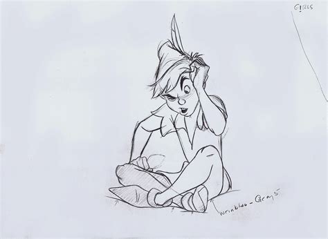 Peter Pan Girls Talk Too Much Disney Concept Art Disney Sketches