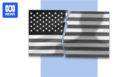 In The Us Election Race Between Donald Trump And Kamala Harris America