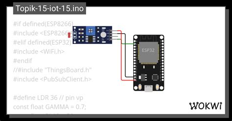 Topik 15 Iot O Wokwi Esp32 Stm32 Arduino Simulator