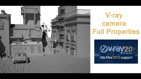 vray tutorial vray physical camera settings youtube