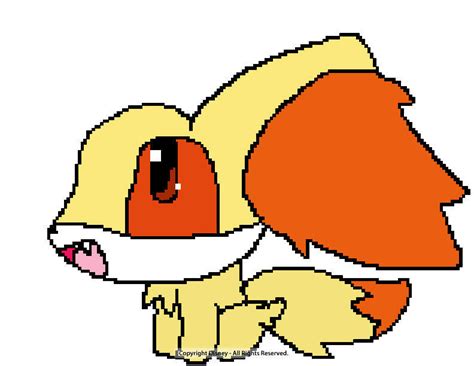 Fennekin Pixel Art By Divachu On Deviantart