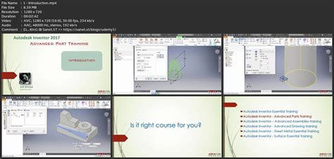autodesk inventor 2017 advanced part training softarchive