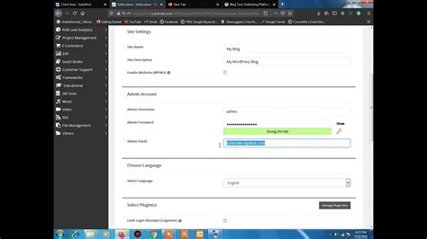 1 Click Wordpress Install Youtube