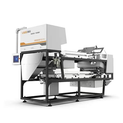 Double Layer Belt Conveyor Ccd Color Sorter Belt Type Sorting Machine Ai Function Color Sorter