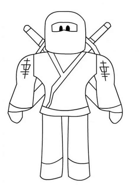 Роблокс Персонажи Разукрашки 69 фото