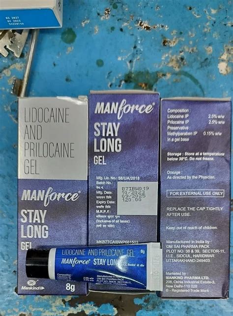 Manforce Stay Long Gel 5 Gram At ₹ 120tube In New Delhi Id