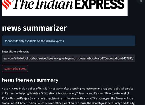 swapnanil adhikary on linkedin newssummarizer ai pegasusmodel