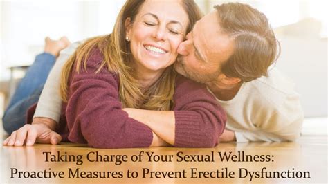 Proactive Measures For Erectile Dysfunction Prevention