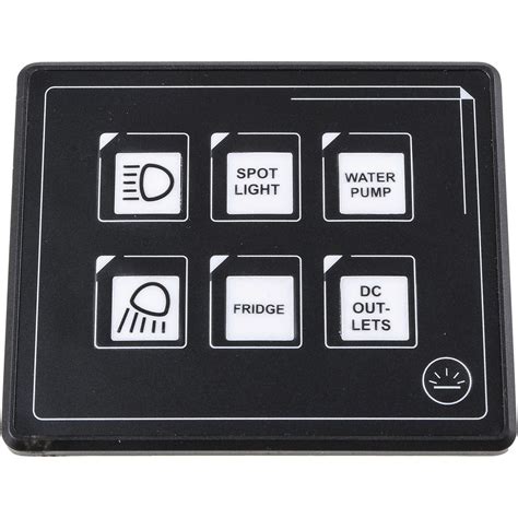Drivetech X Way Touch Switch Panel With Bluetooth Control DT SWP Drivetech X Repco