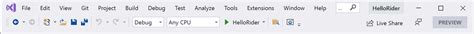 Comparing Rider S Toolbar With Visual Studio JetBrains Guide